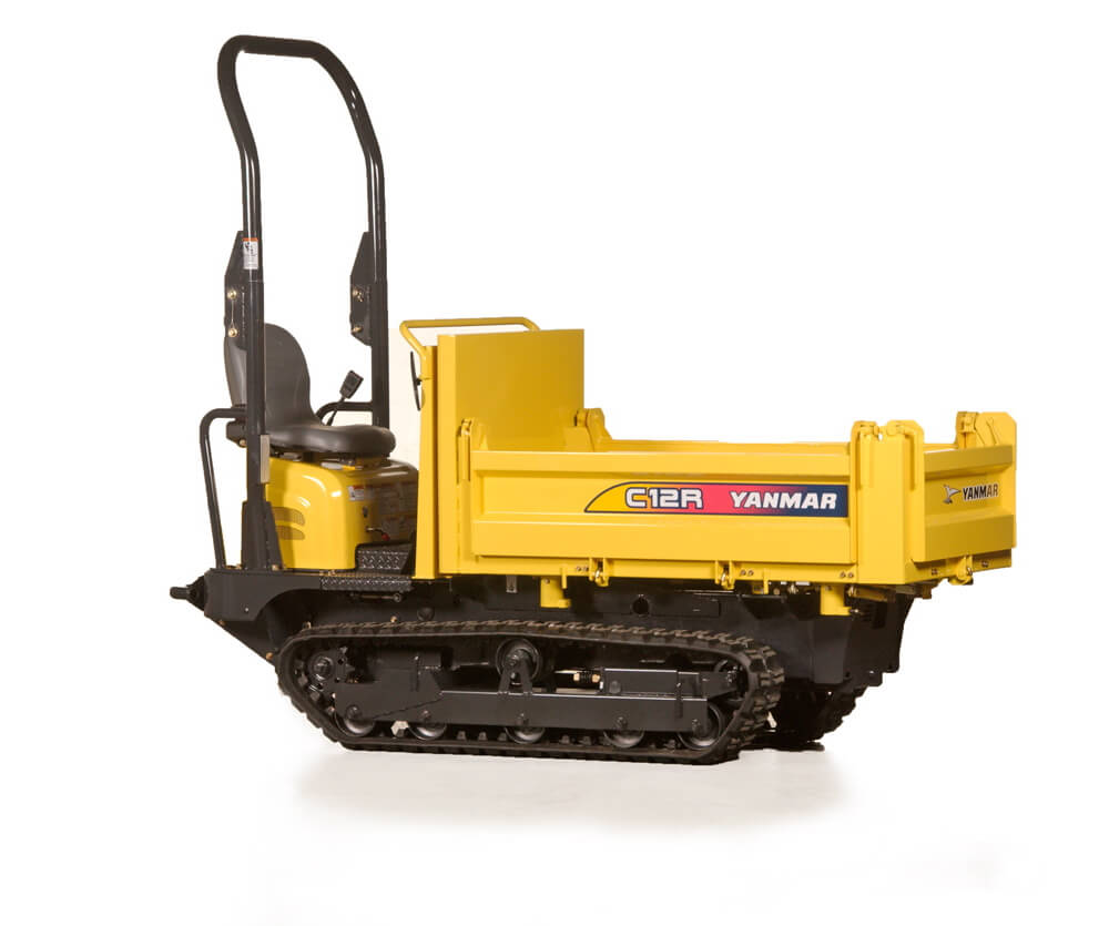 1200KG TIGHT ACCESS TRACKED MINI DUMPER WITH TRAILER – Eco Solar Pool ...